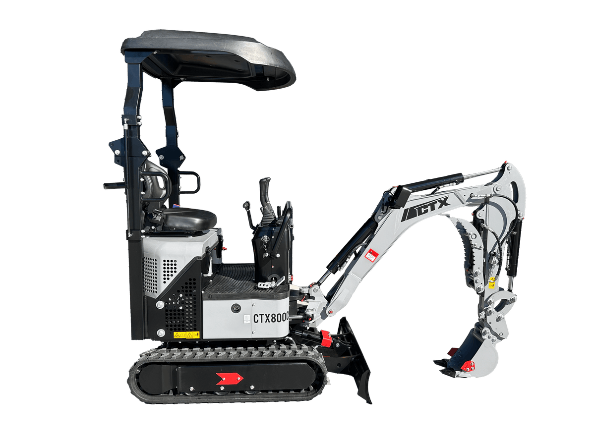 HAIHONG CTX8000 1.1T KOOP DIESEL - MINI EXCAVATOR Includes